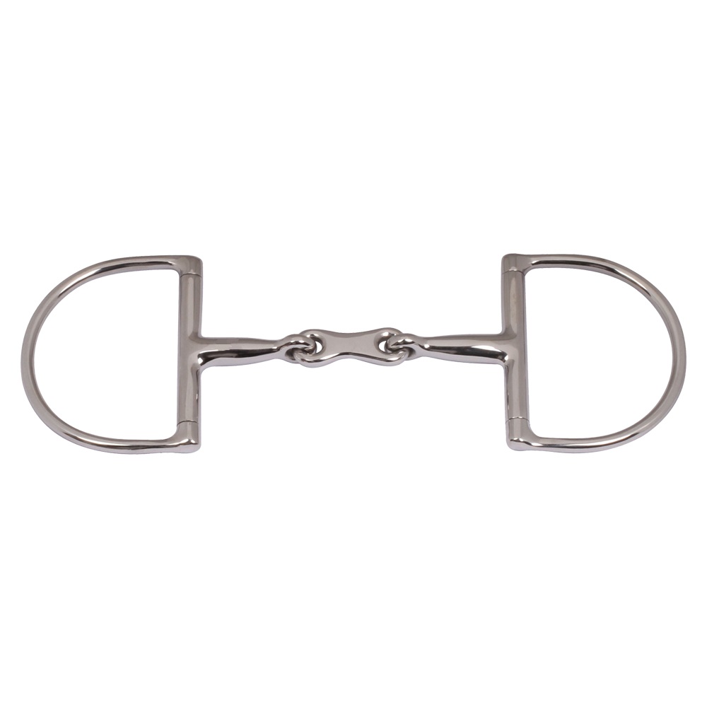 D Ring Bit Hunter Mouth Double Jointed with French Link - JamKam Traders