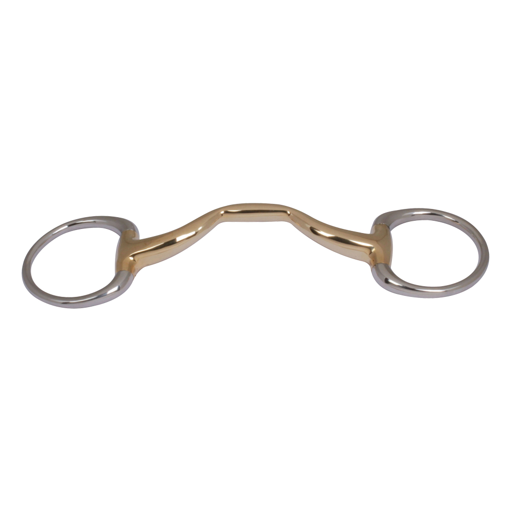 Eggbutt Snaffle Hling Ported Mouth - JamKam Traders